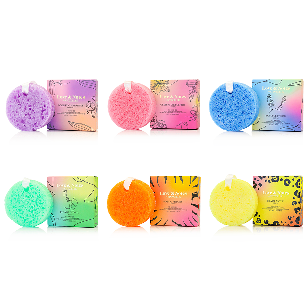 Love & Notes Body Buffer Assorted Pack – Blissfully Lavender Boutique