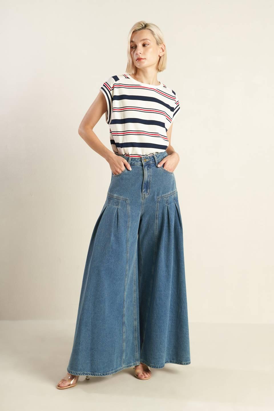 Effortless Edge Denim Pants EFFORTLESS EDGE DENIM PANTS – Blissfully ...
