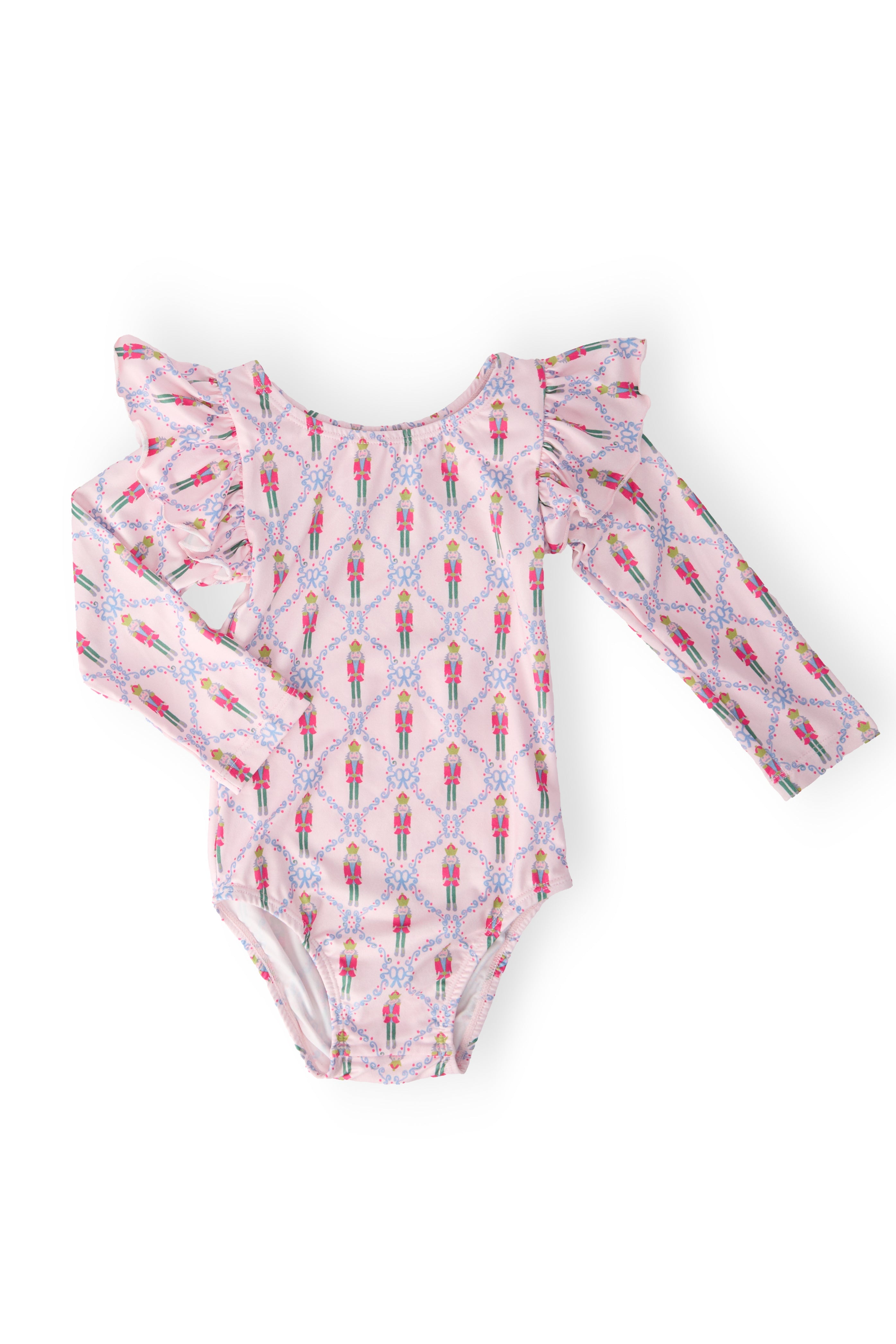 Pink Nutcracker L/S Flutter Sleeve Leotard – Blissfully Lavender Boutique