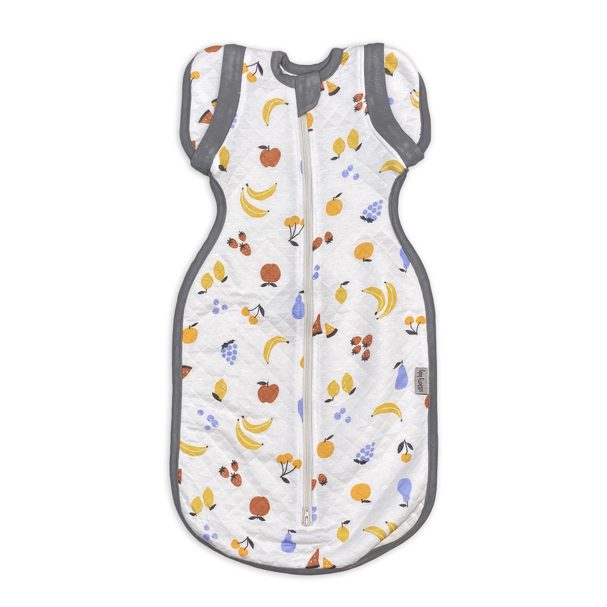 Bamboo Newborn Cocoon Sack 1 TOG (Fruit Salad Print) – Blissfully ...
