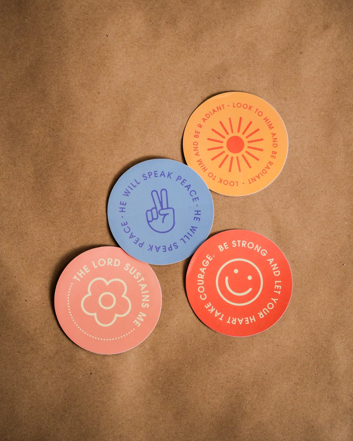 Bible Verse Sticker Set – Psalms for Kids (4-Pack) – Blissfully ...